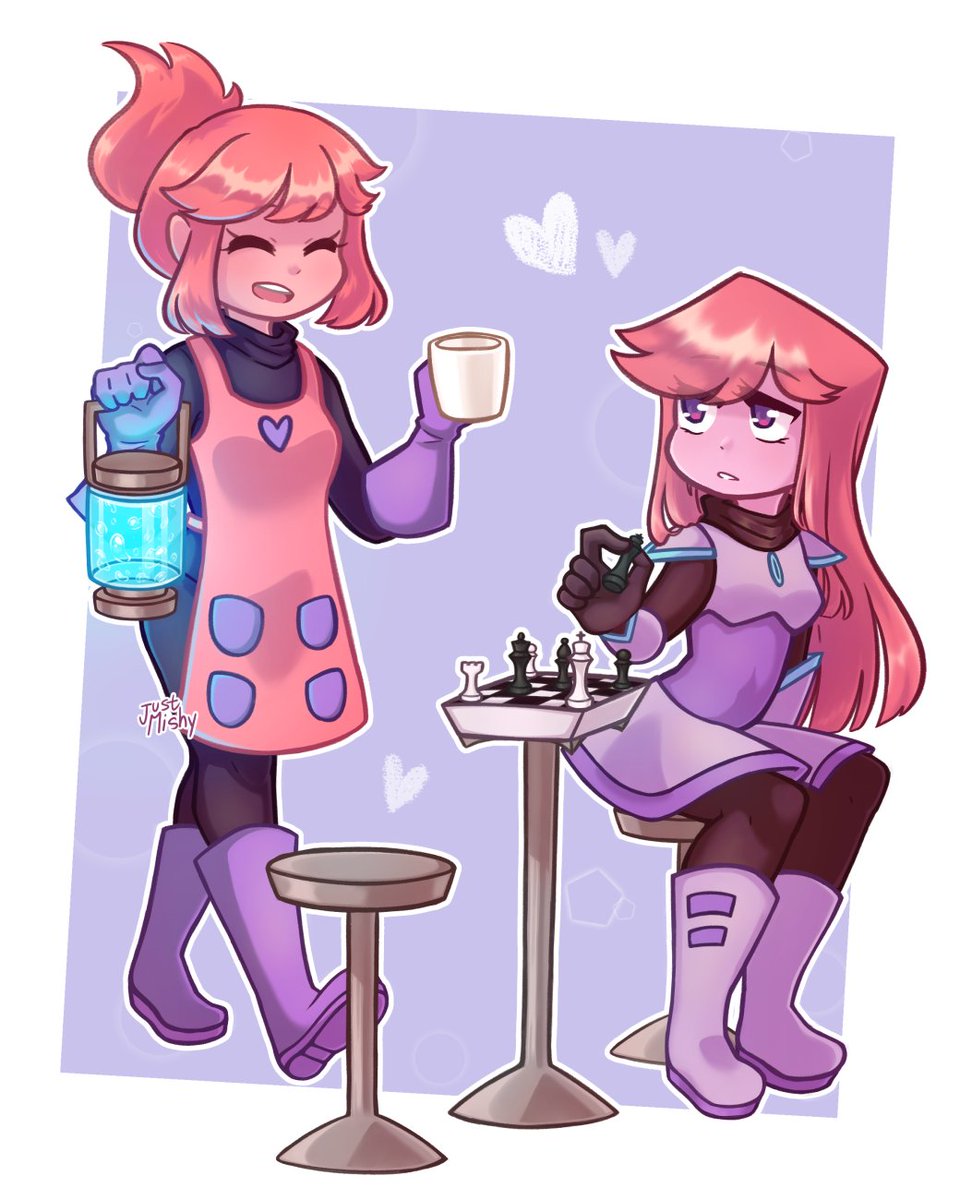 Downtime with a Scientist and her Robot Companion [Kip Silverpoint and ...