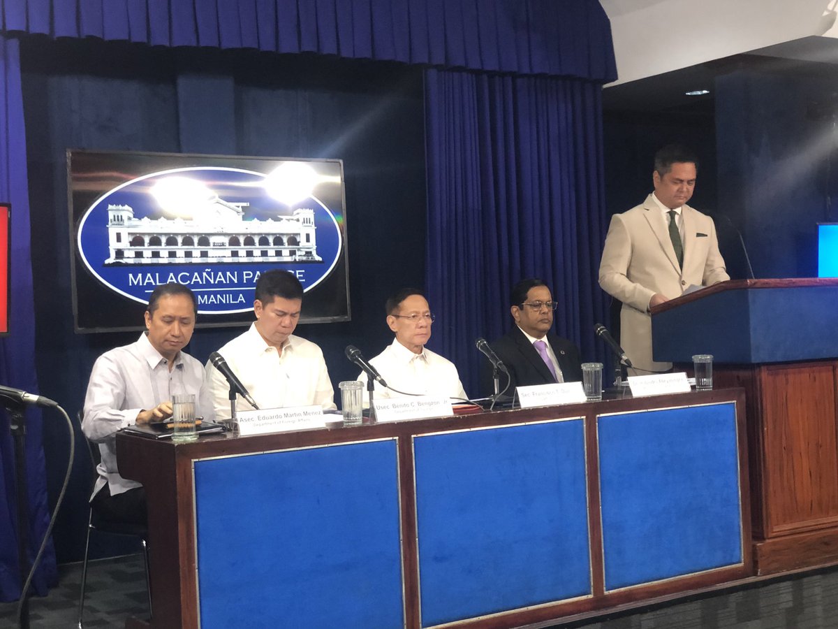NOW: Palace briefing on COVID19 with DFA Asec Eduardo Meñez, DOT Usec ...