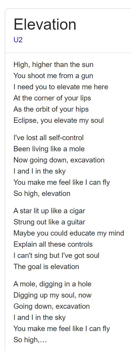 The Worst Lyrics