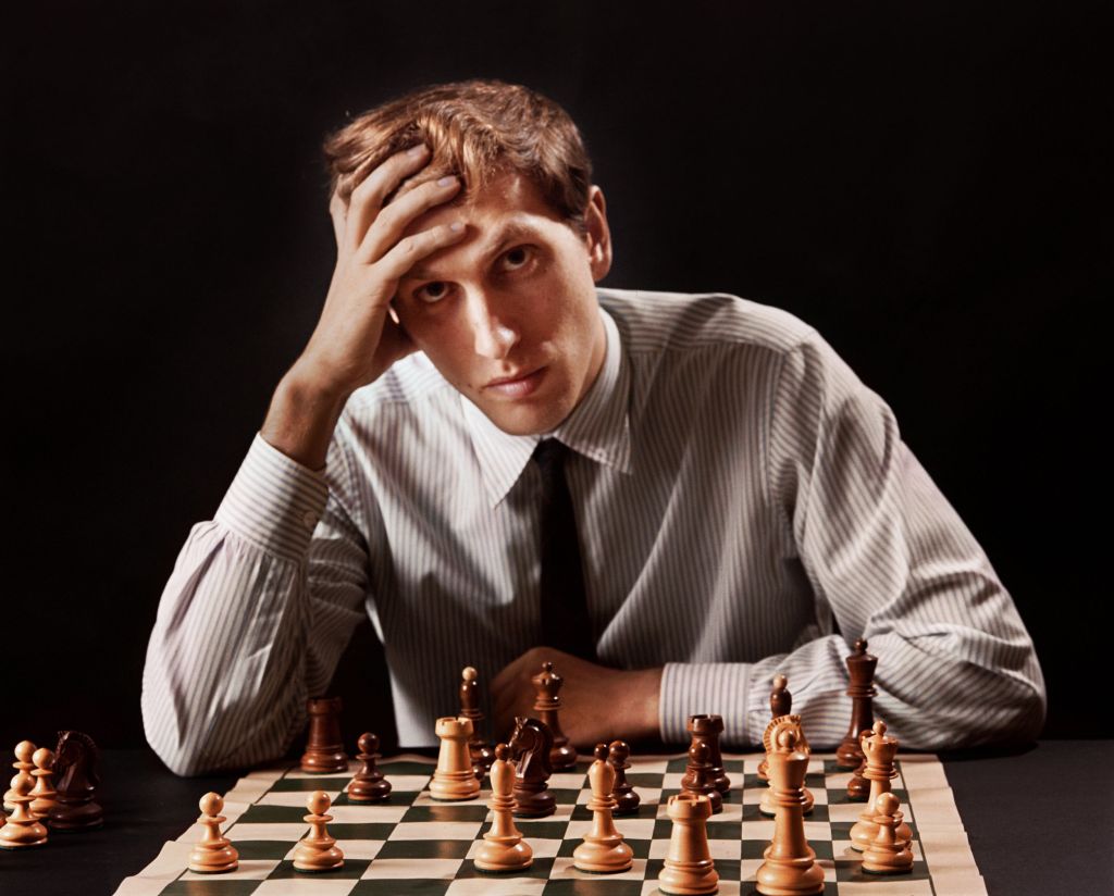 Genius Playing Chess