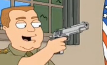 Stewie Griffin With A Gun