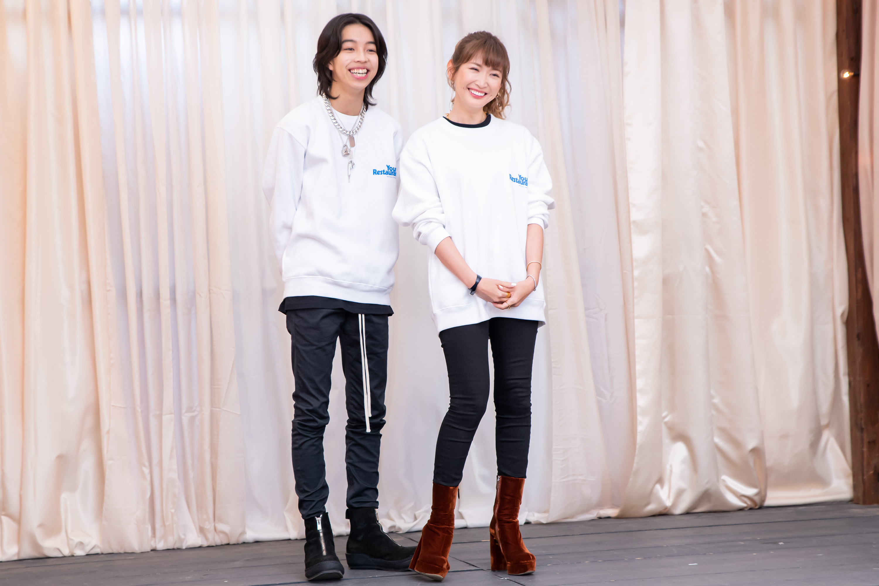 キモカメコ佐藤 on Twitter: "@sirabee_news 【取材後記】 感動したのは出演したモデルYOSHIさんの突き抜けるような明るさ。「こんなにカメラ集まってる…！いっぱい報道 ...