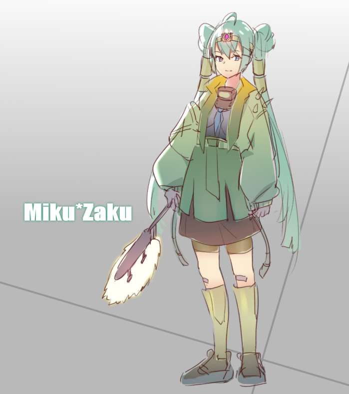 「Miku x Zaku 39 」|bobo1+1のイラスト