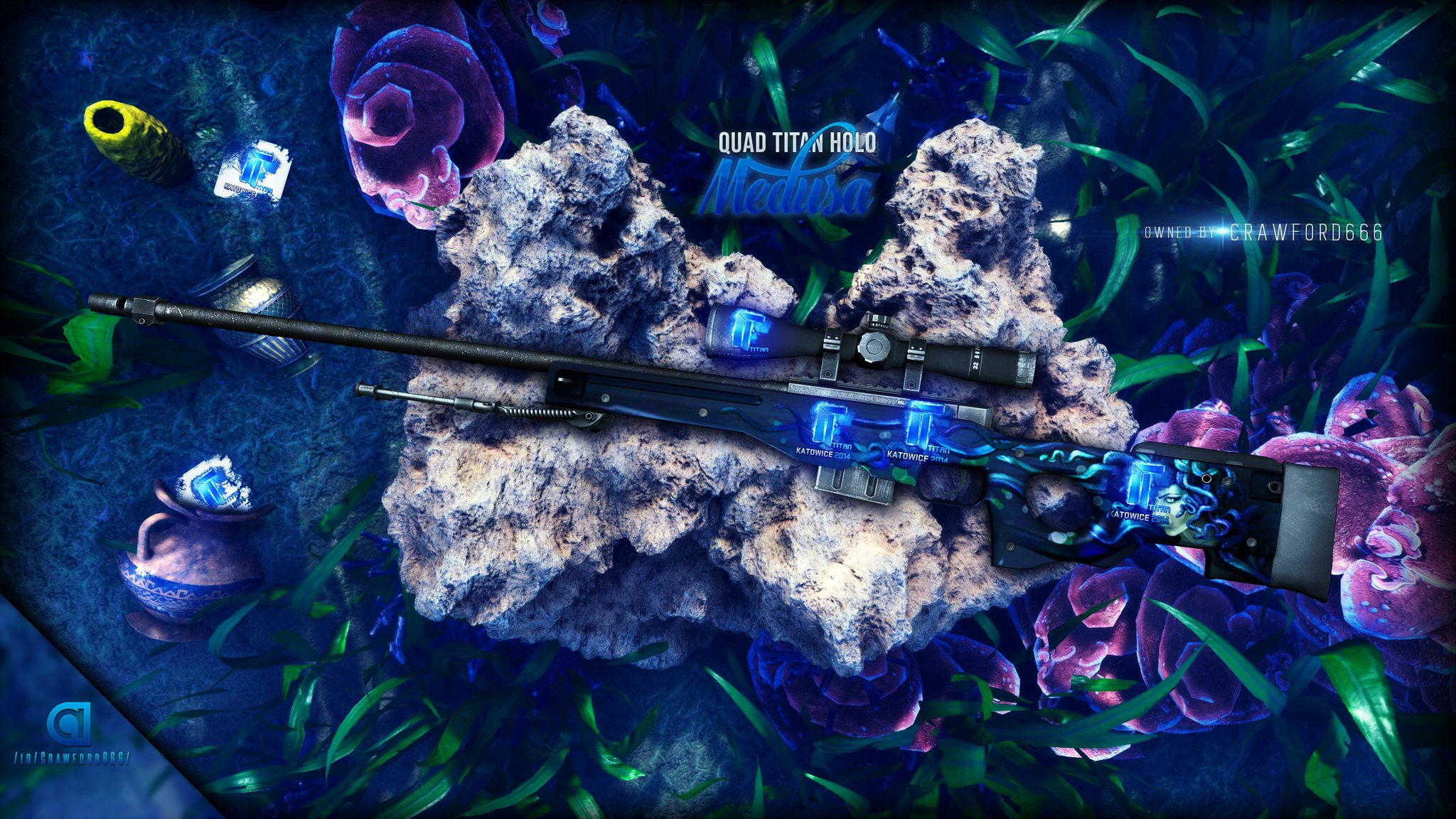 Awp Medusa Wallpaper The 10 Best AWP Skins In Counter Strike 2 | 1v9