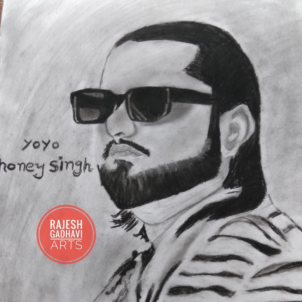 Yo Yo Honey Singh Drawing