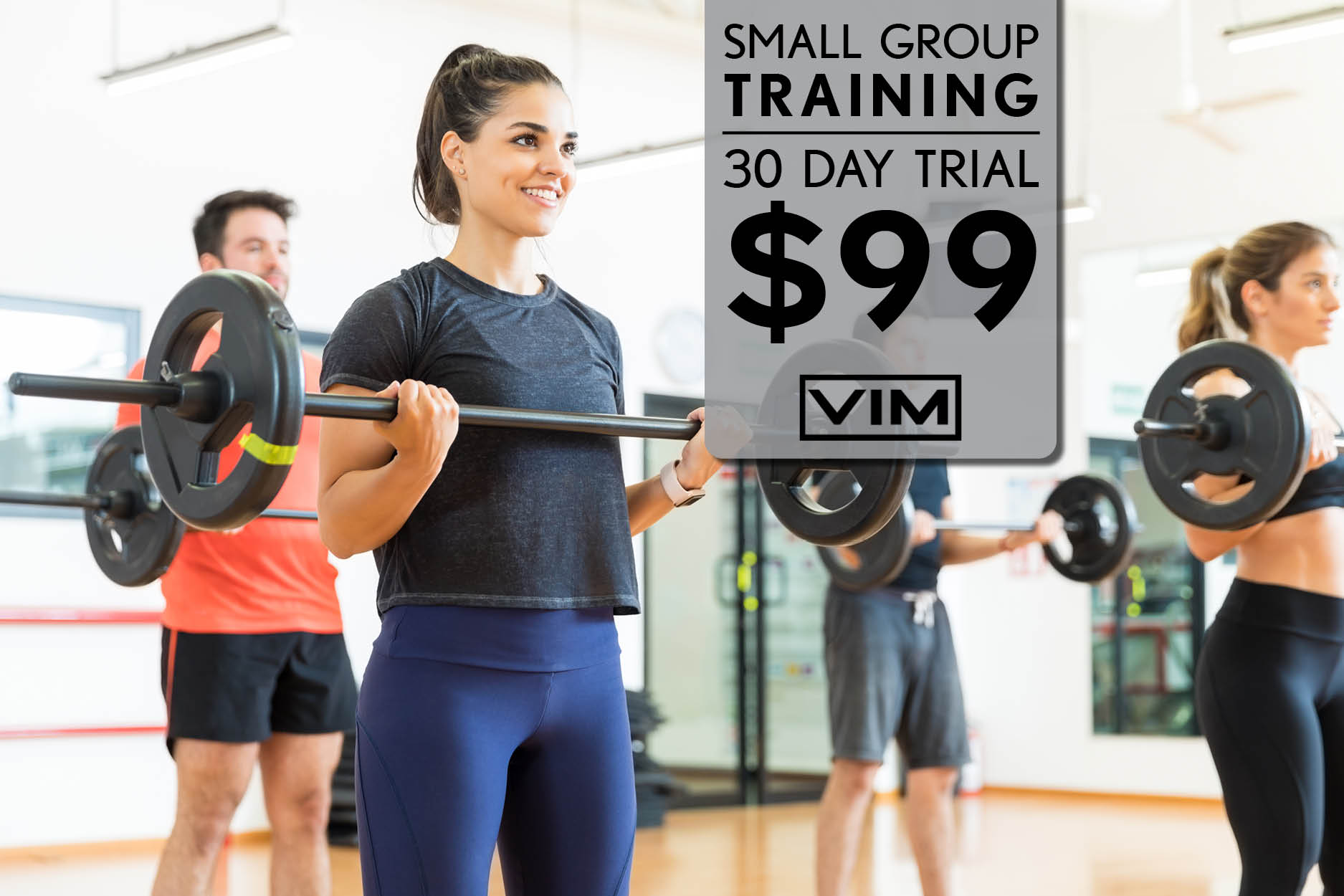 VIM Fitness on Twitter: "Get our 30 Day Small Group Training Trial for ONLY $99! https://t.co ...