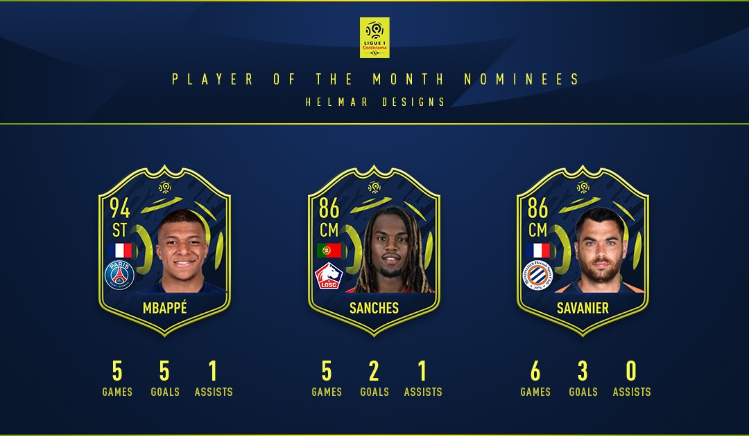 Ligue 1 Potm Nick On Twitter Ligue 1 Potm Contenders February Who