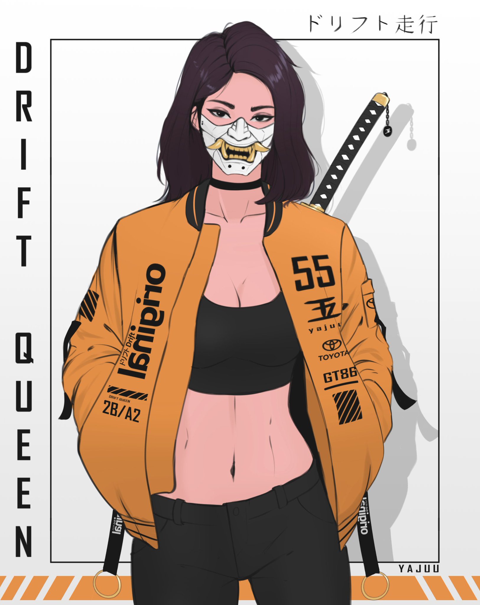 Tristan on Twitter: "Drift queen #digitalart #sketch #characterdesign https://t.co/MbCBbvixjk ...