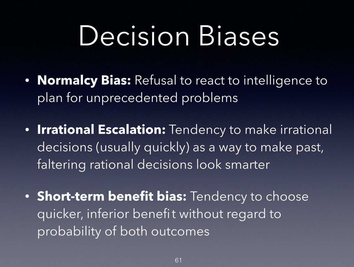 A Thread from @ericgarland: " We're facing a critical threat with ...
