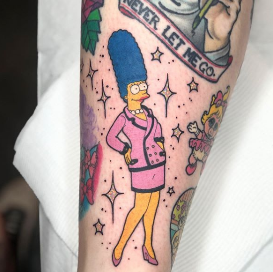 Large Marge Tattoos Marge & Homie