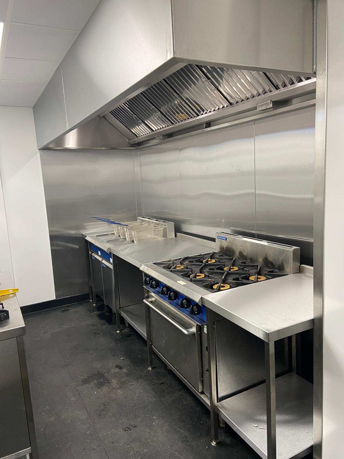 Smallest Commercial Kitchen Restaurant Kitchen — Sizzle's Kitchen