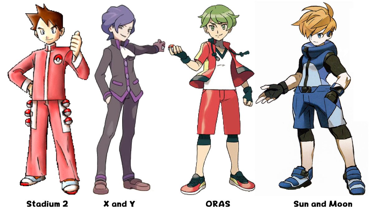 Pokemon Trainer X And Y Boy