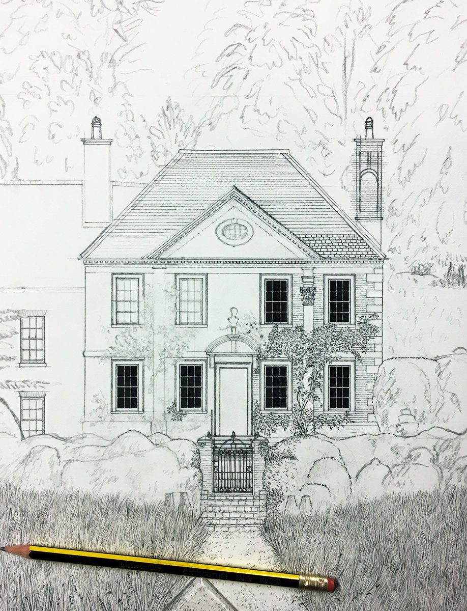 Georgian Architecture Drawing