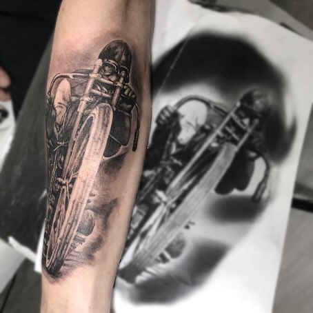 Sawed Off Shotgun Tattoos