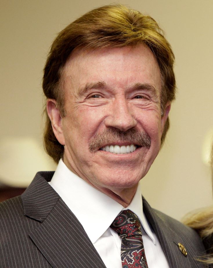 Chuck Norris 2022 No Beard
