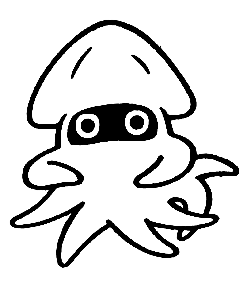 Mario Bros Coloring Pages Squid