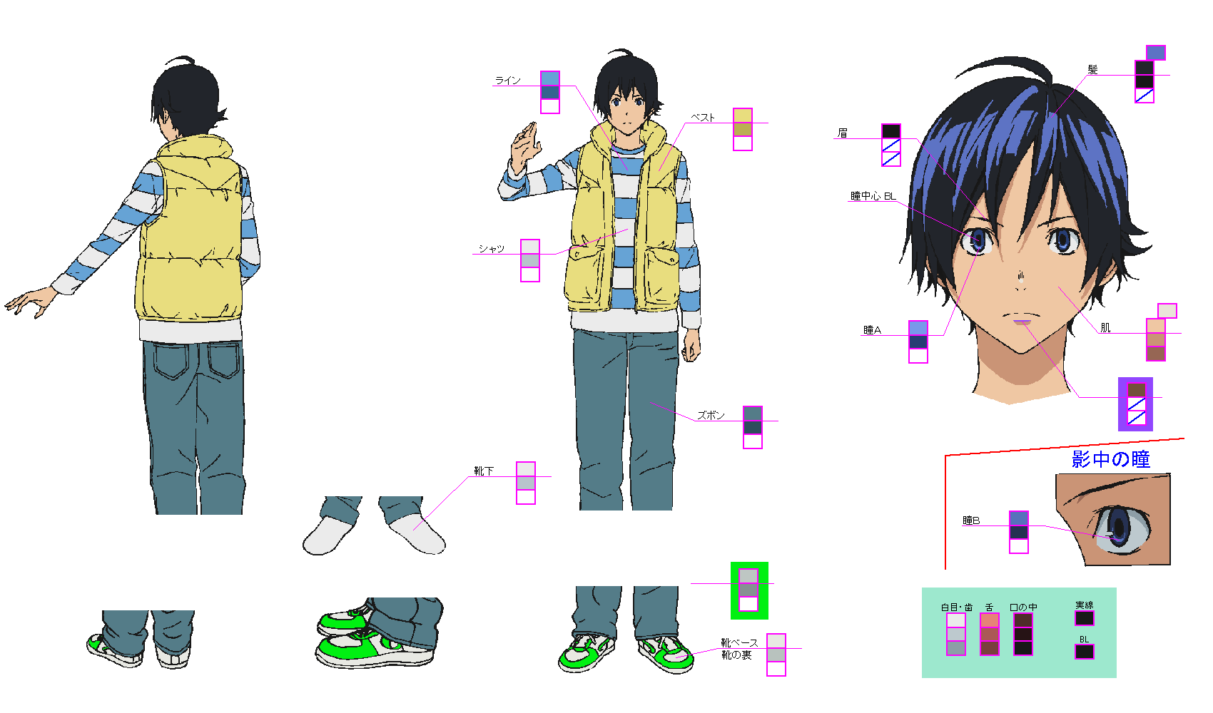 Bakuman Character List