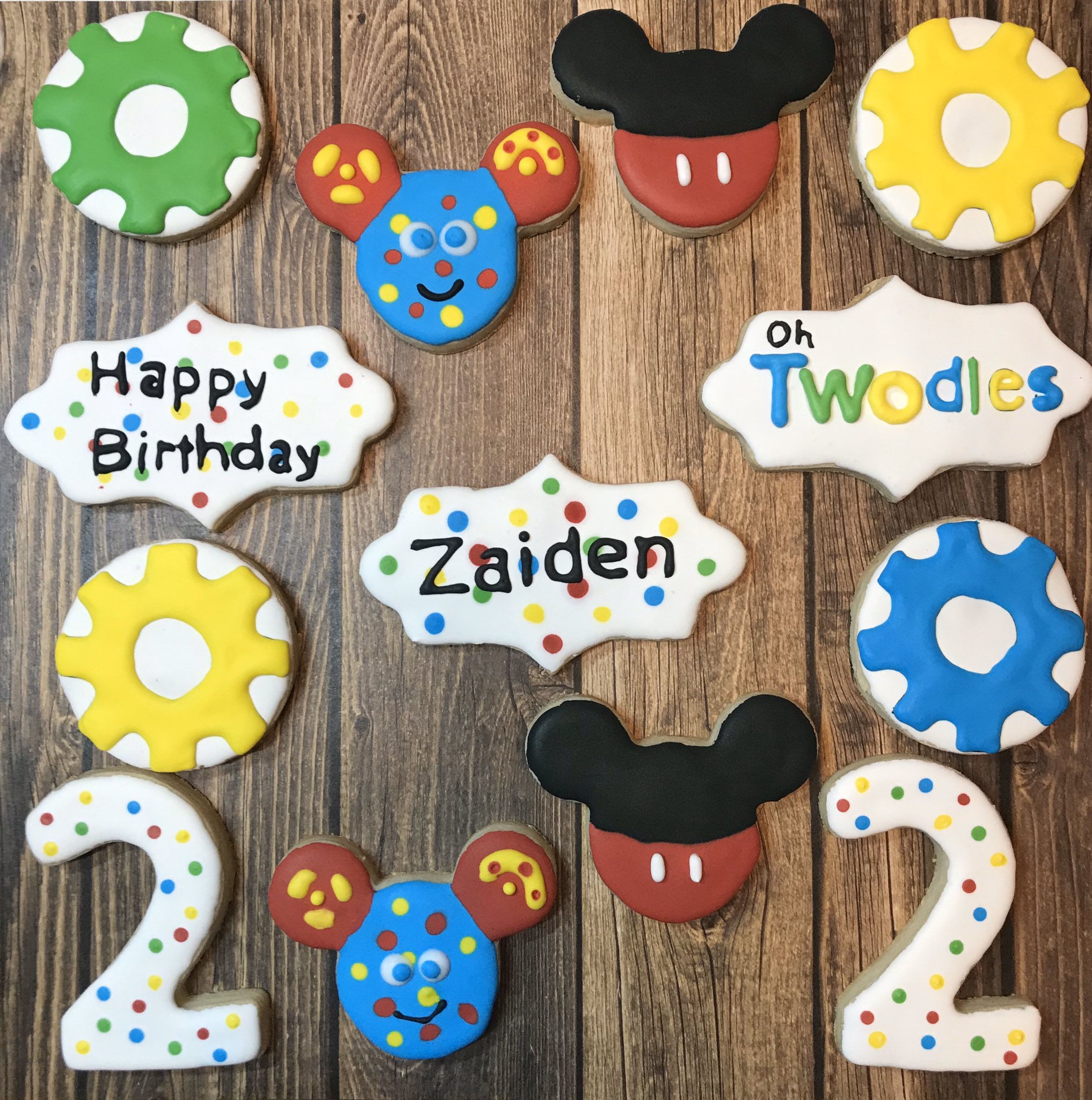 Mickey Mouse Clubhouse Cookies