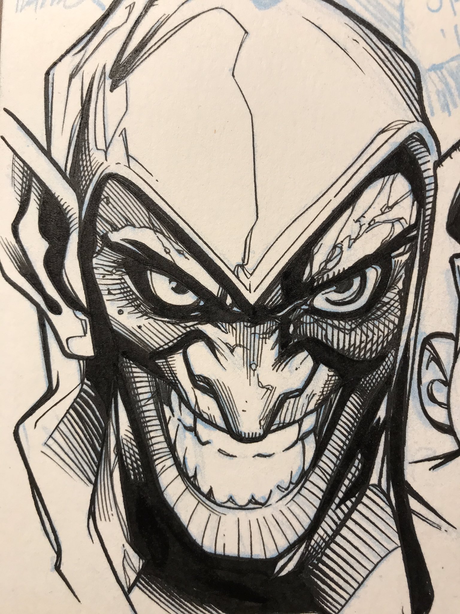 Green Goblin Pencil Drawings