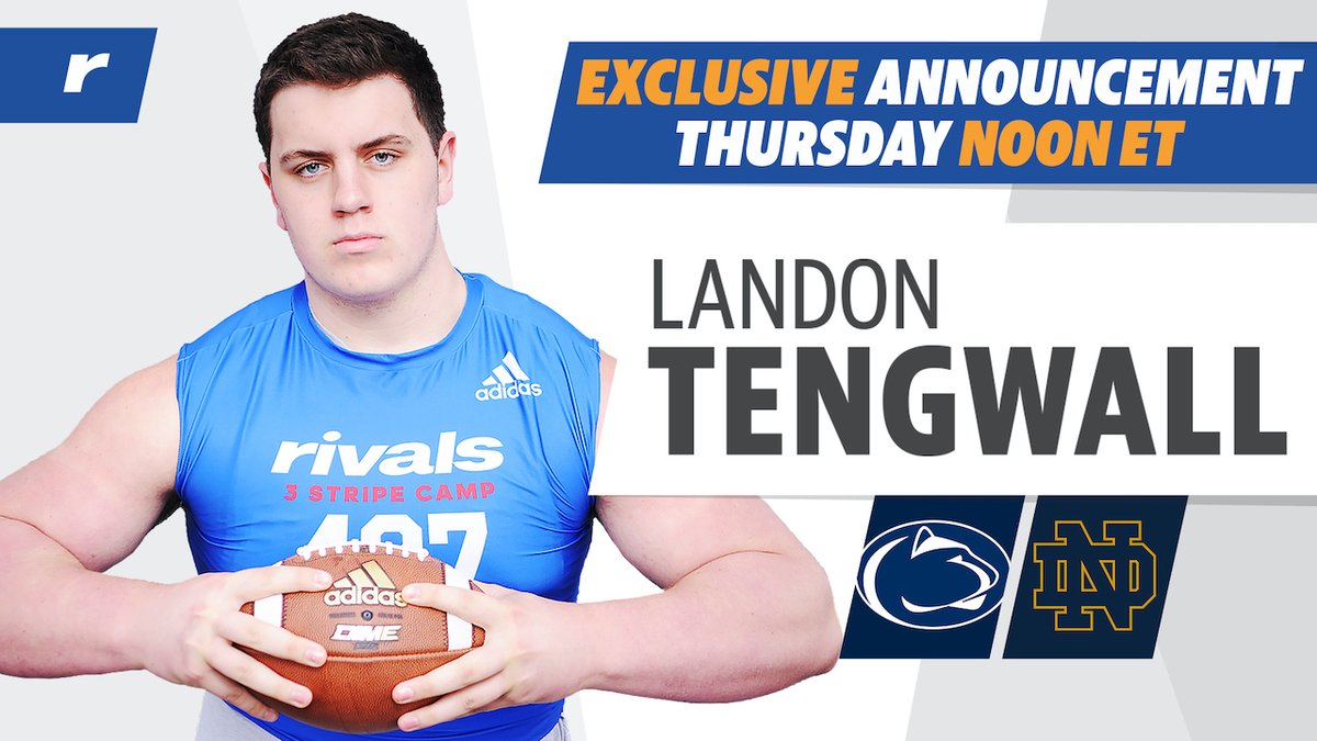 2021 4* OT Landon Tengwall commits to Penn State : r/CFB