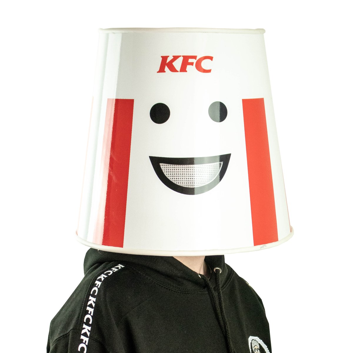 Kfc Bucket On Head
