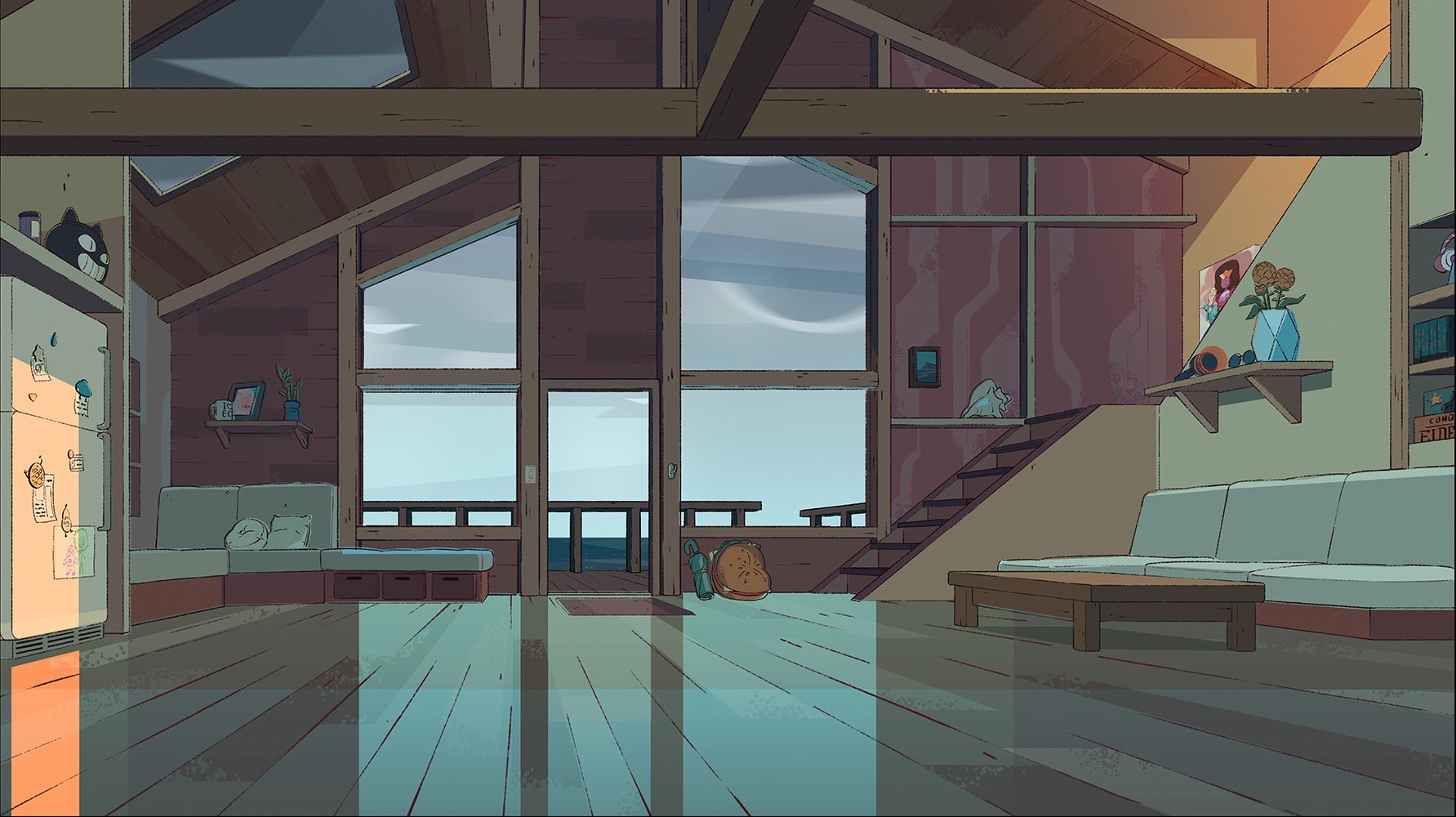 Guy Apartment Inside Background