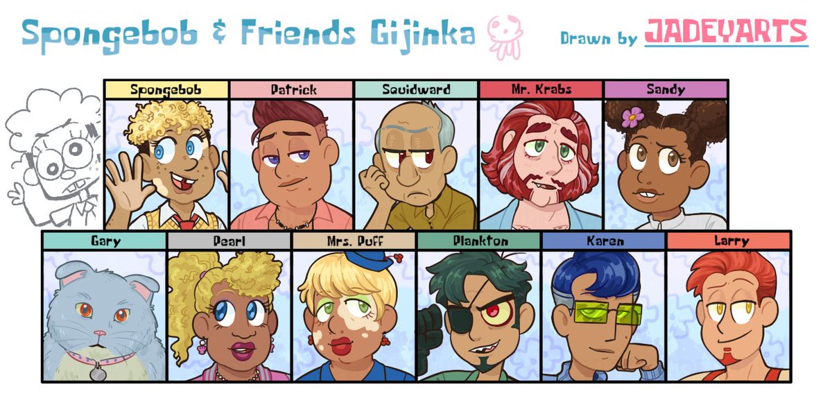 Spongebob Squarepants Characters As Humans