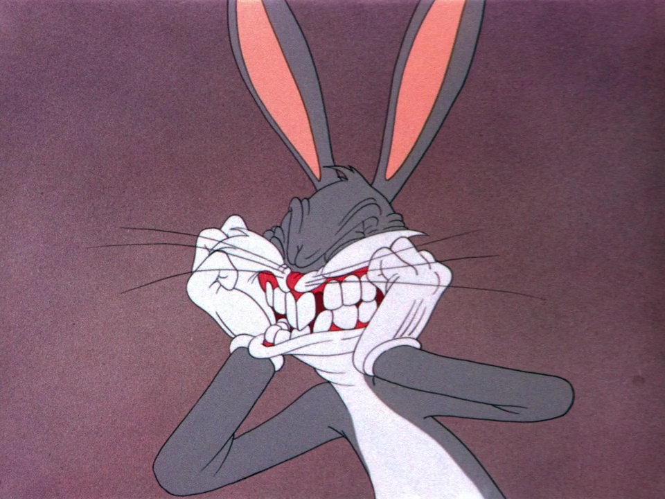Bugs Bunny Face Mad