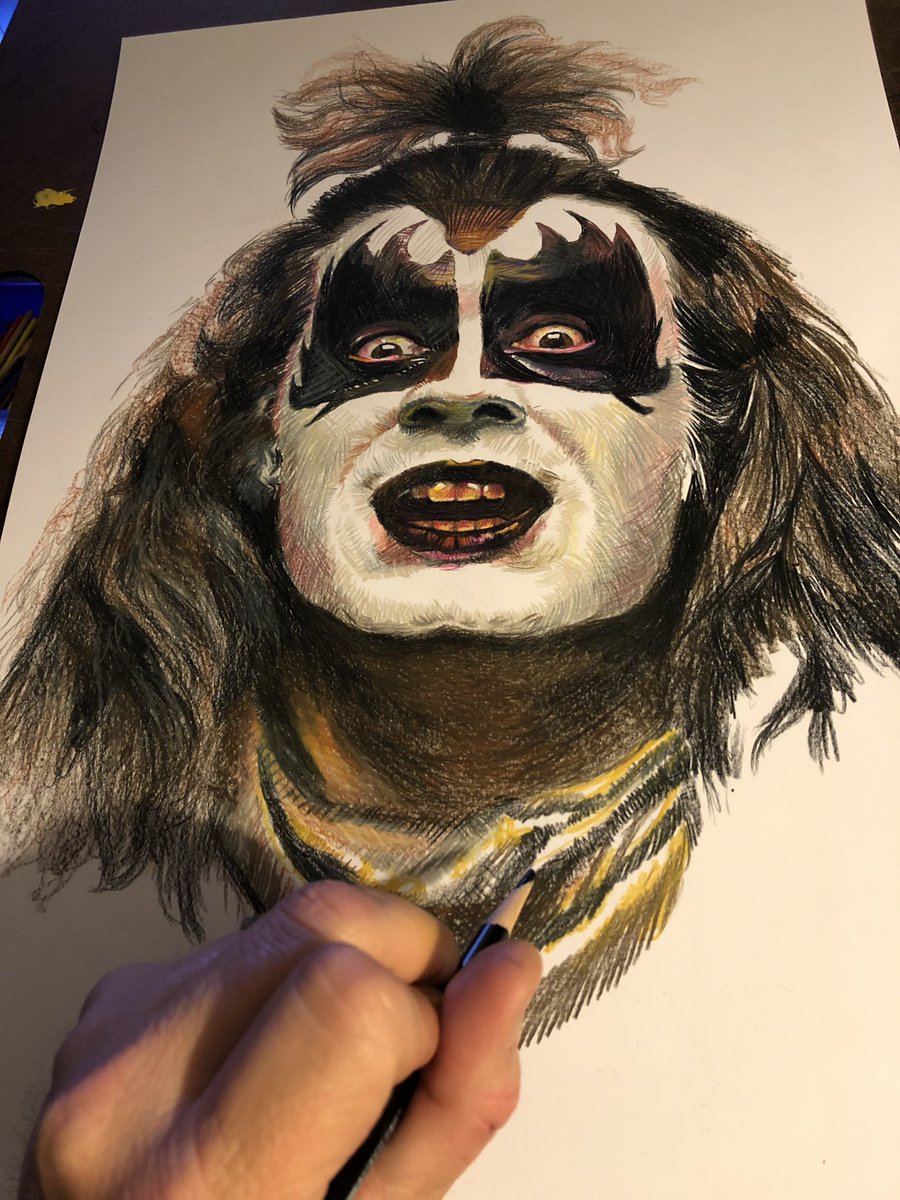 Gene Simmons Drawing