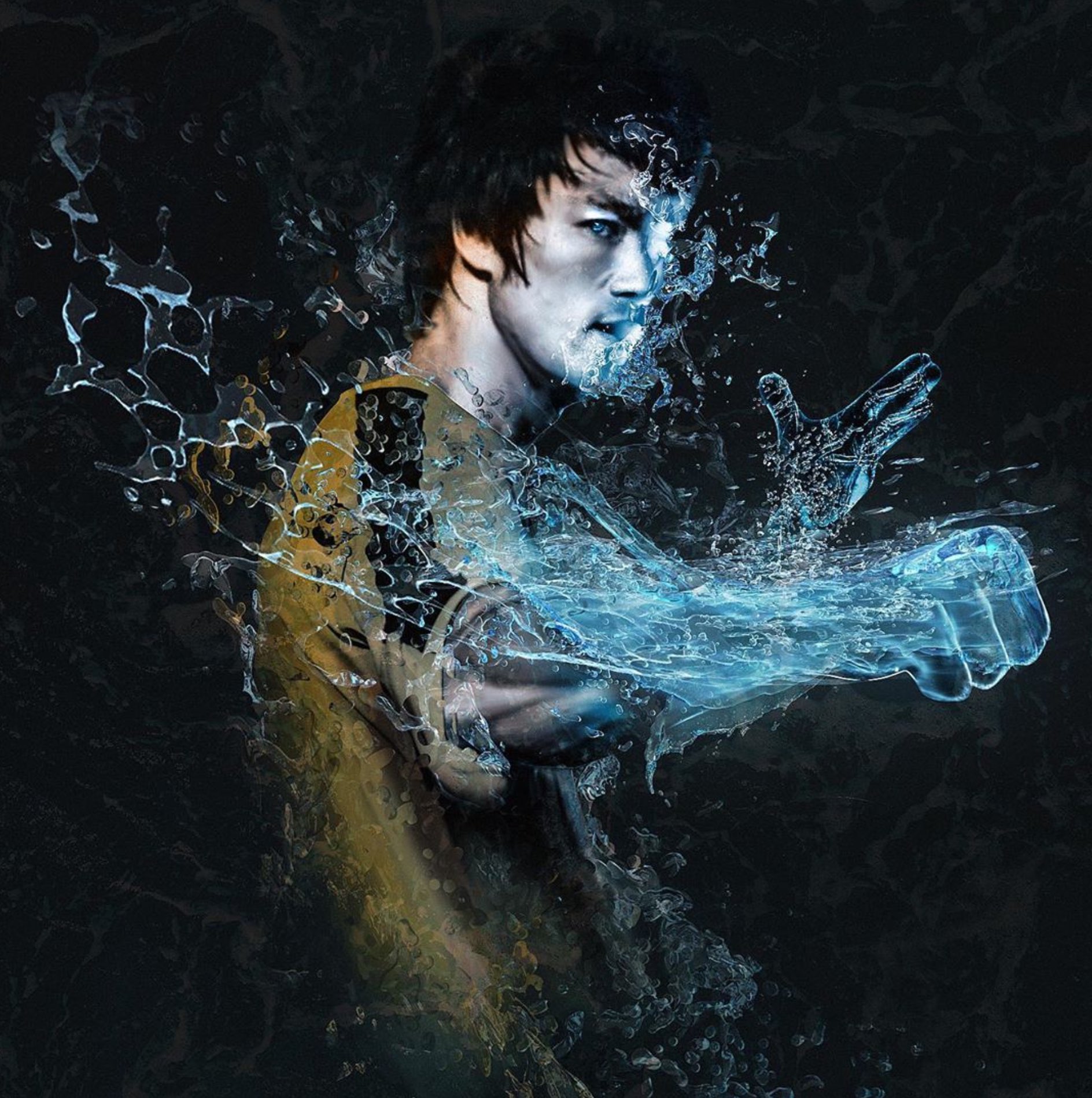 Bruce Lee Water Meme