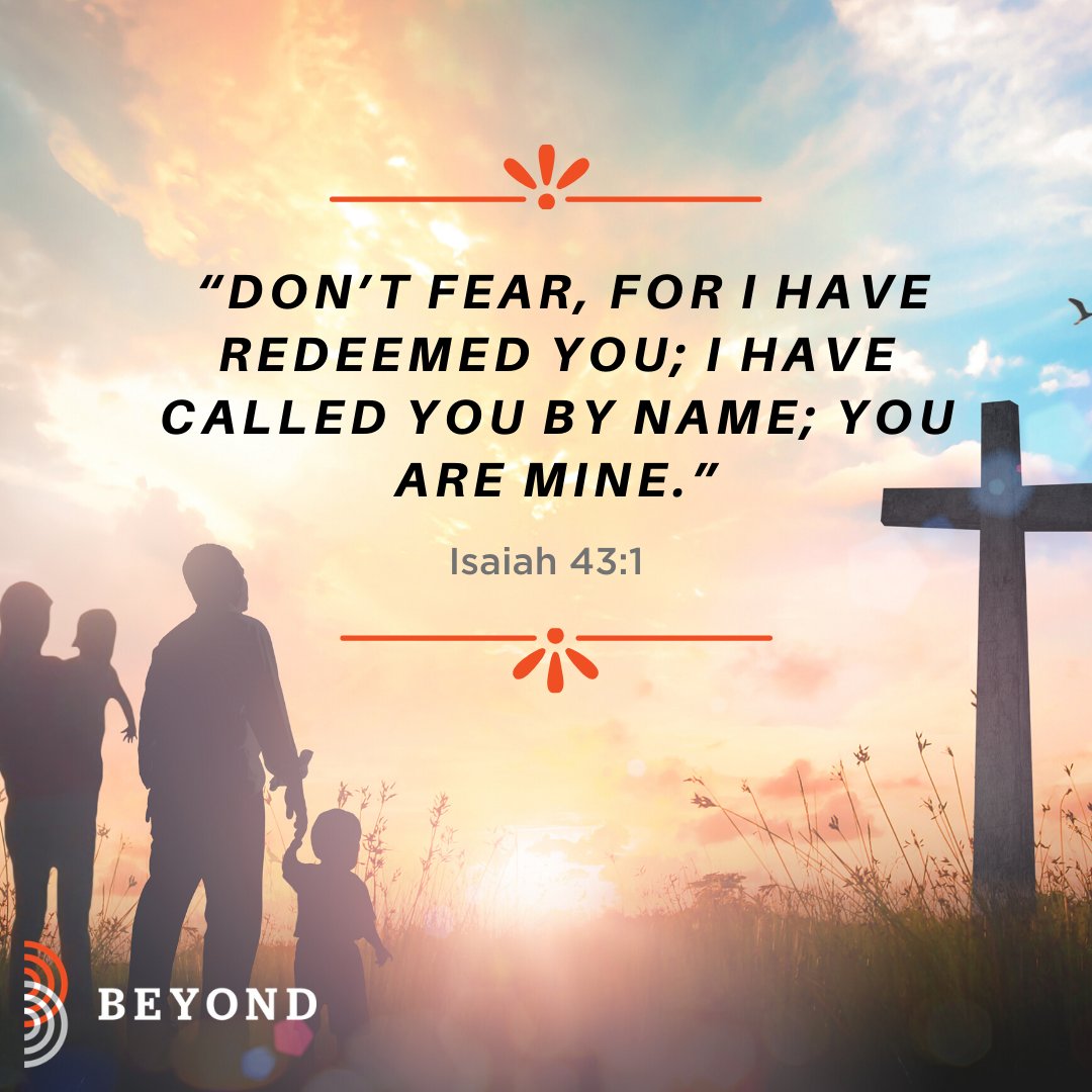 Beyond UPG on Twitter: "“Don’t fear, for I have redeemed you; I have ...