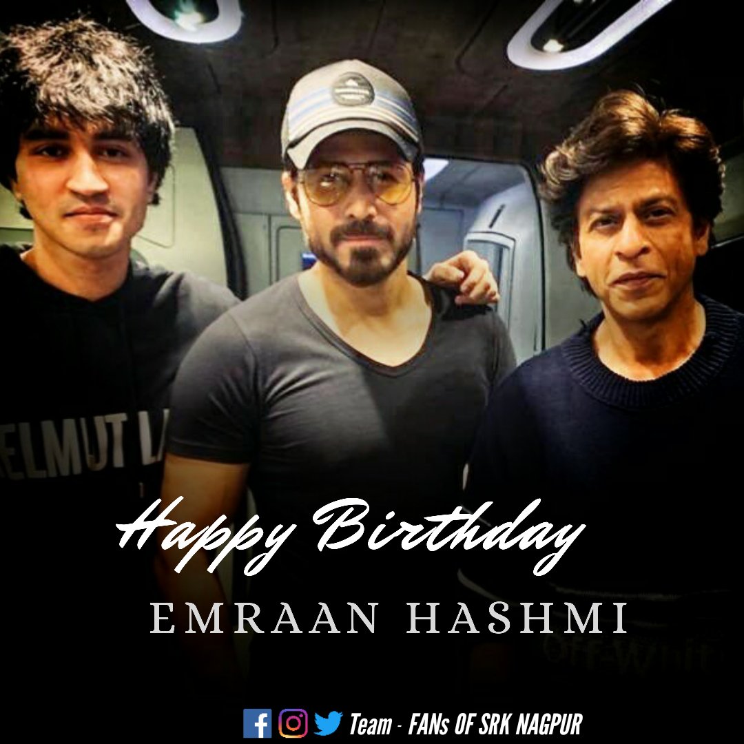 Emraan Hashmi With Shahrukh Khan