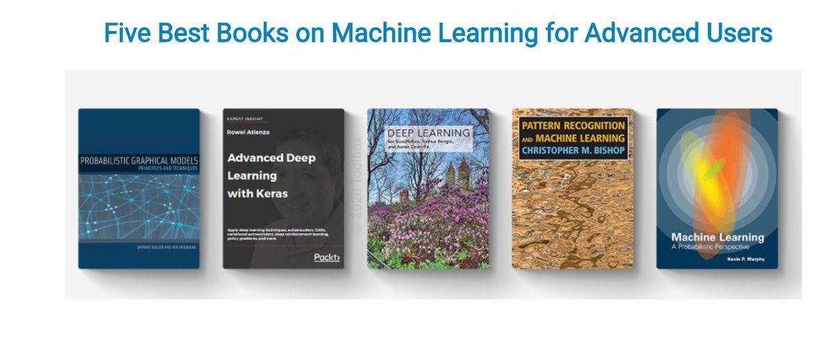 Dr. Ganapathi Pulipaka 🇺🇸 on Twitter: "15 Best #MachineLearning (ML) Books for 2020. #BigData # ...