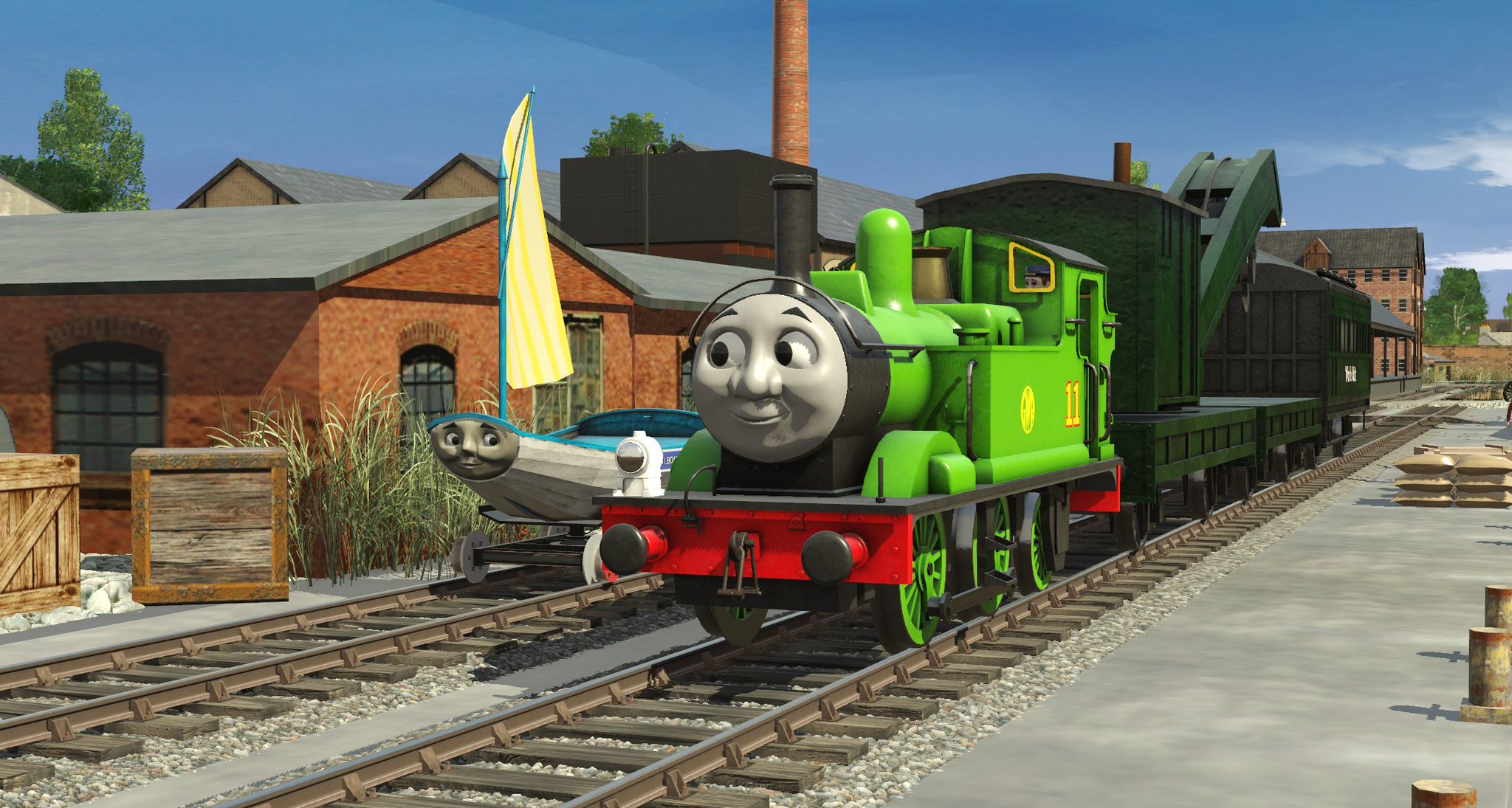 Thomas The Tank Engine Oliver Cgi