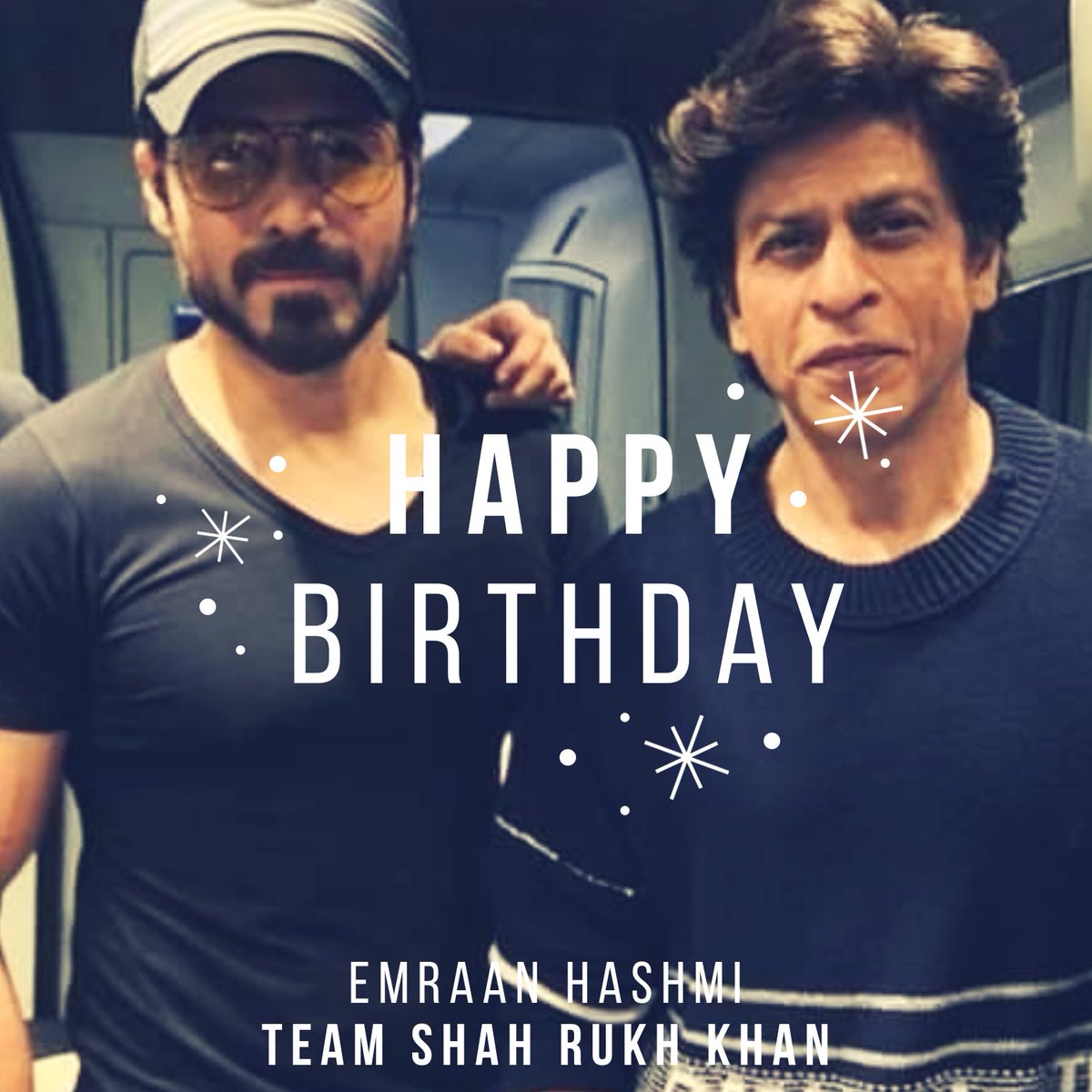 Emraan Hashmi With Shahrukh Khan