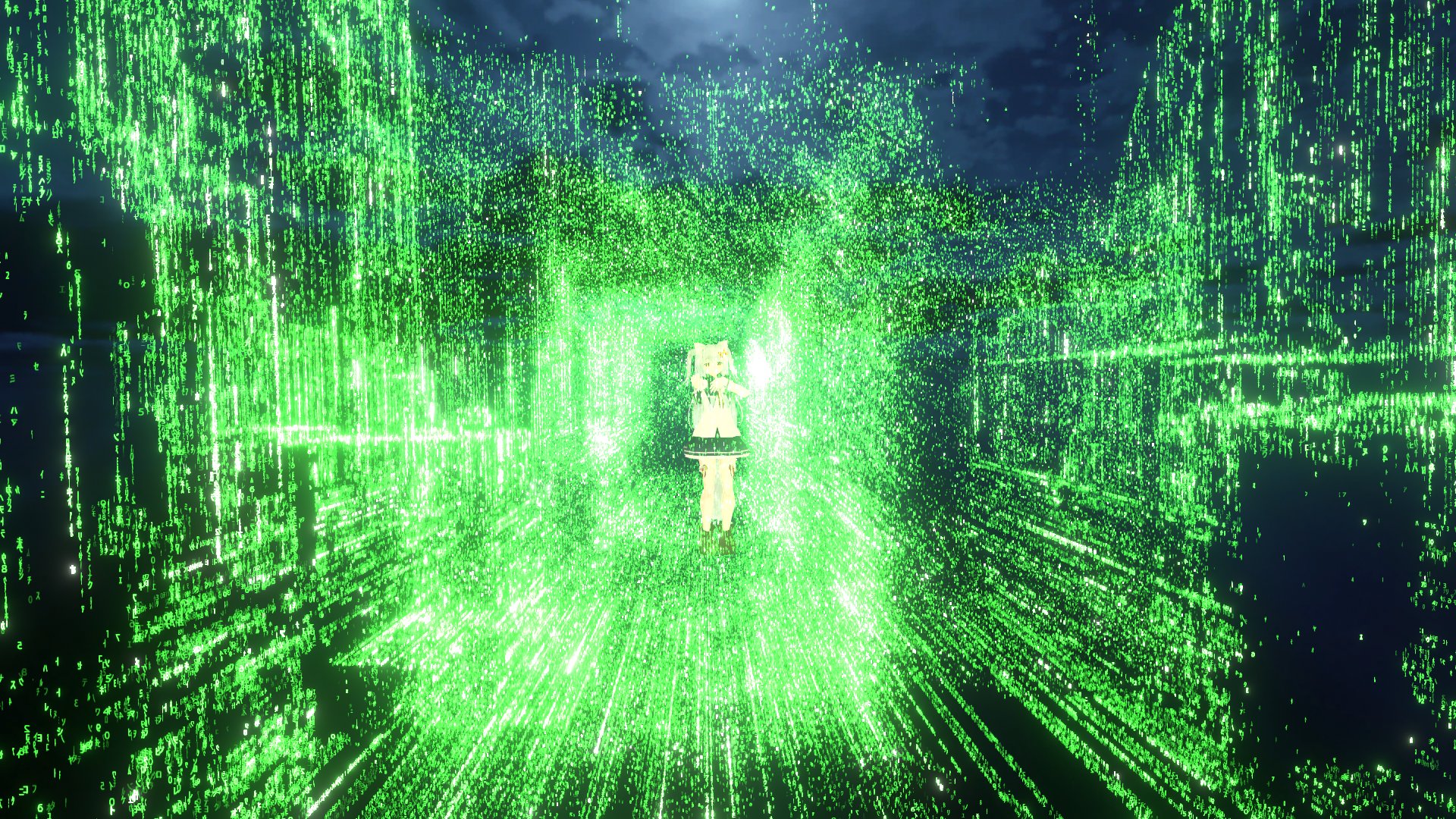 ほたてねこまじん🐾にゃんにゃん on Twitter: "現実世界をデコードしてみました。コードで見た方が早い？ "Decode The Matrix" #VRChatワールド紹介 ...