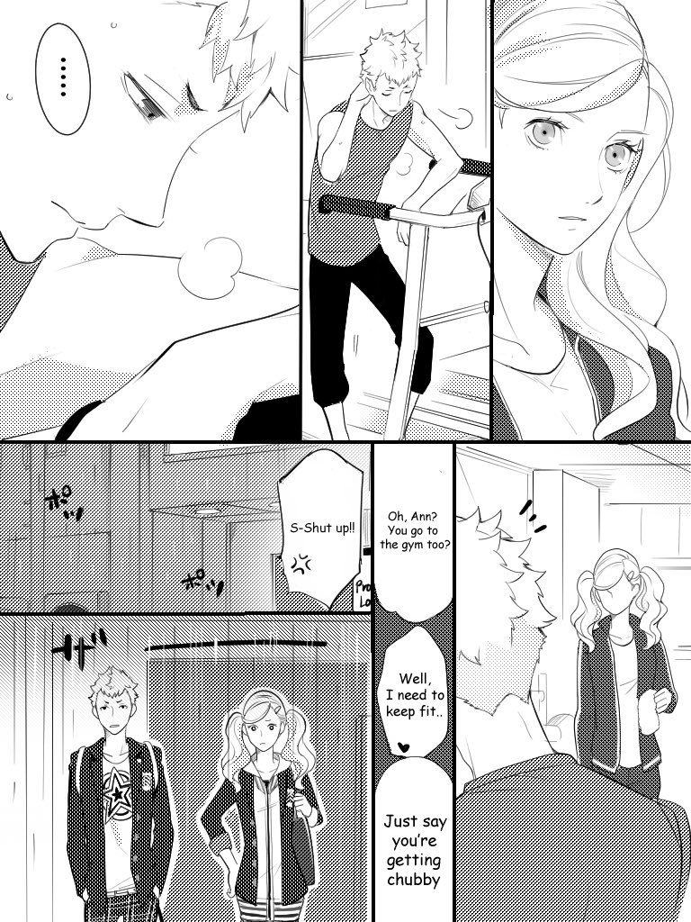 「Ryuji x Ann short doujinshi - English translation drawn by @」なる☘️の漫画