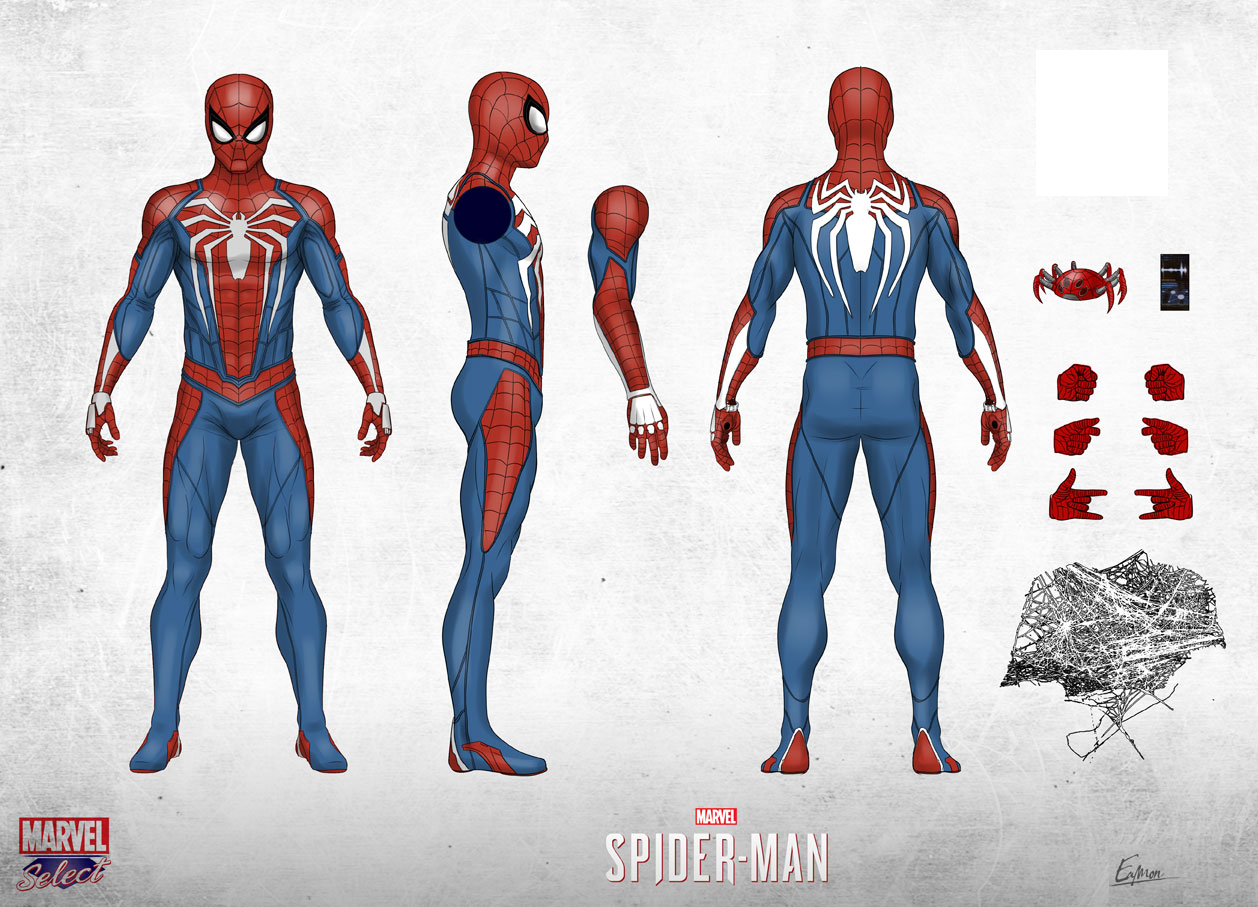 Spider Man Suit Design