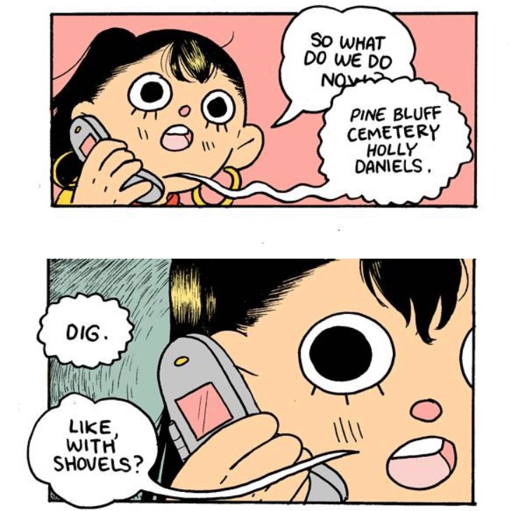 「Also, the first volume of Hell Phone is up for free/pay what」Benjiの漫画