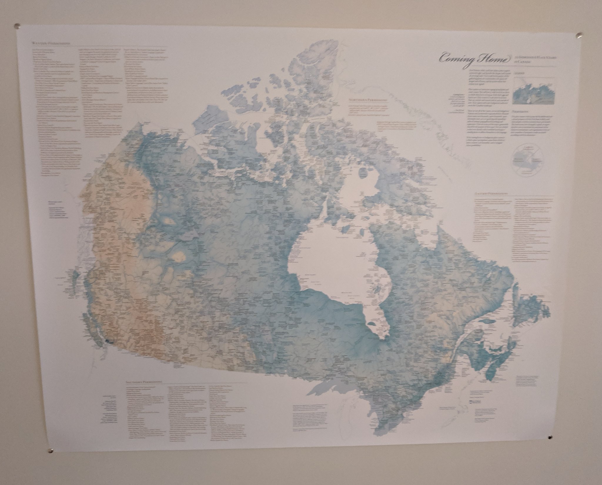 Nathan Braccio on Twitter: "Just got this awesome map of Indigenous ...