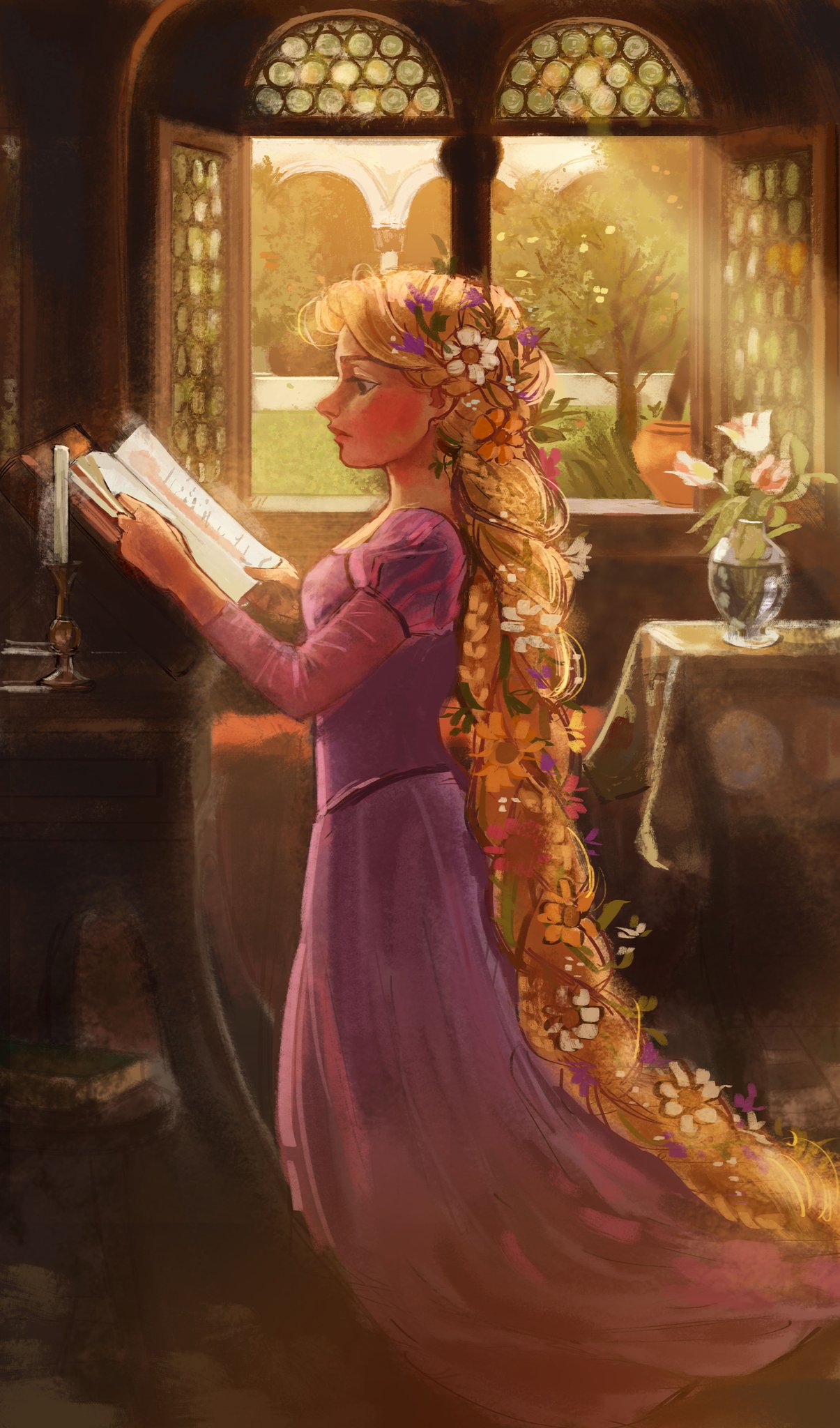 Rapunzel Reading