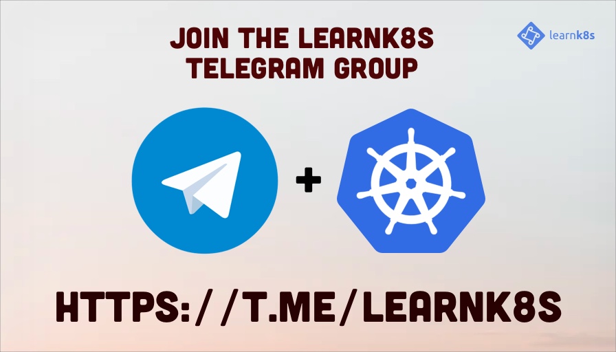 Learnk8s on Twitter: "You can now join the Learnk8s' Telegram group and discuss all things ...