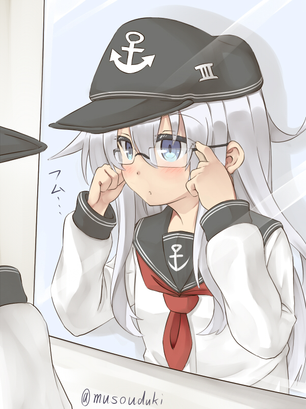 nozomi.la on Twitter: "hibiki (kantai collection) by musouzuki https://t.co/tdxLGDKDlf https://t ...