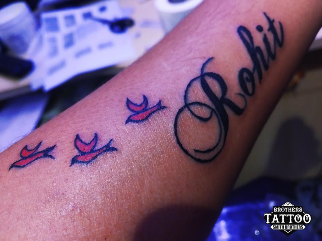Rohit Name Tattoo