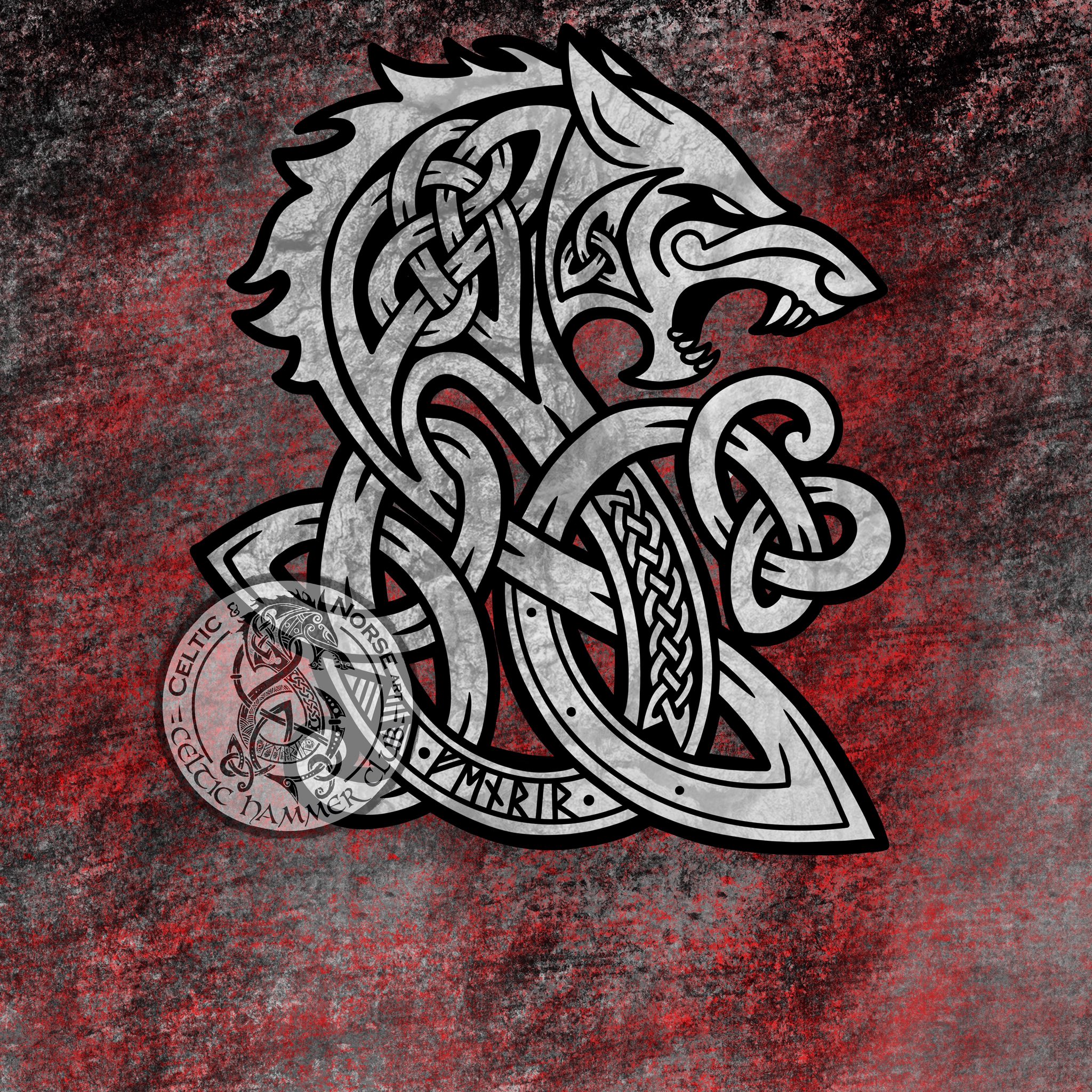 Fenrir Norse Crest