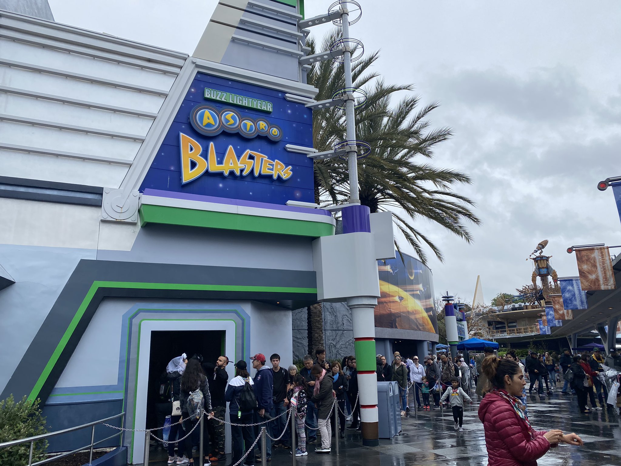 Buzz Lightyear Astro Blasters Disneyland FOLLOW US @disneycontent