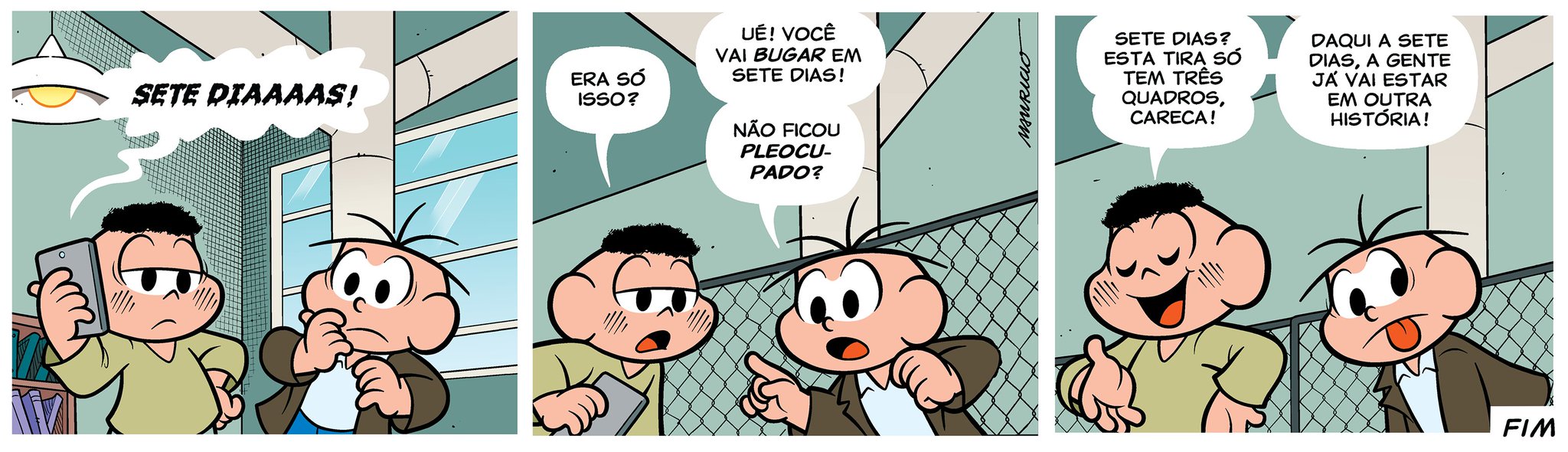 Tirinhas Da Turma Da Monica TURMA DA MÔNICA: MÔNICA TEM UMA