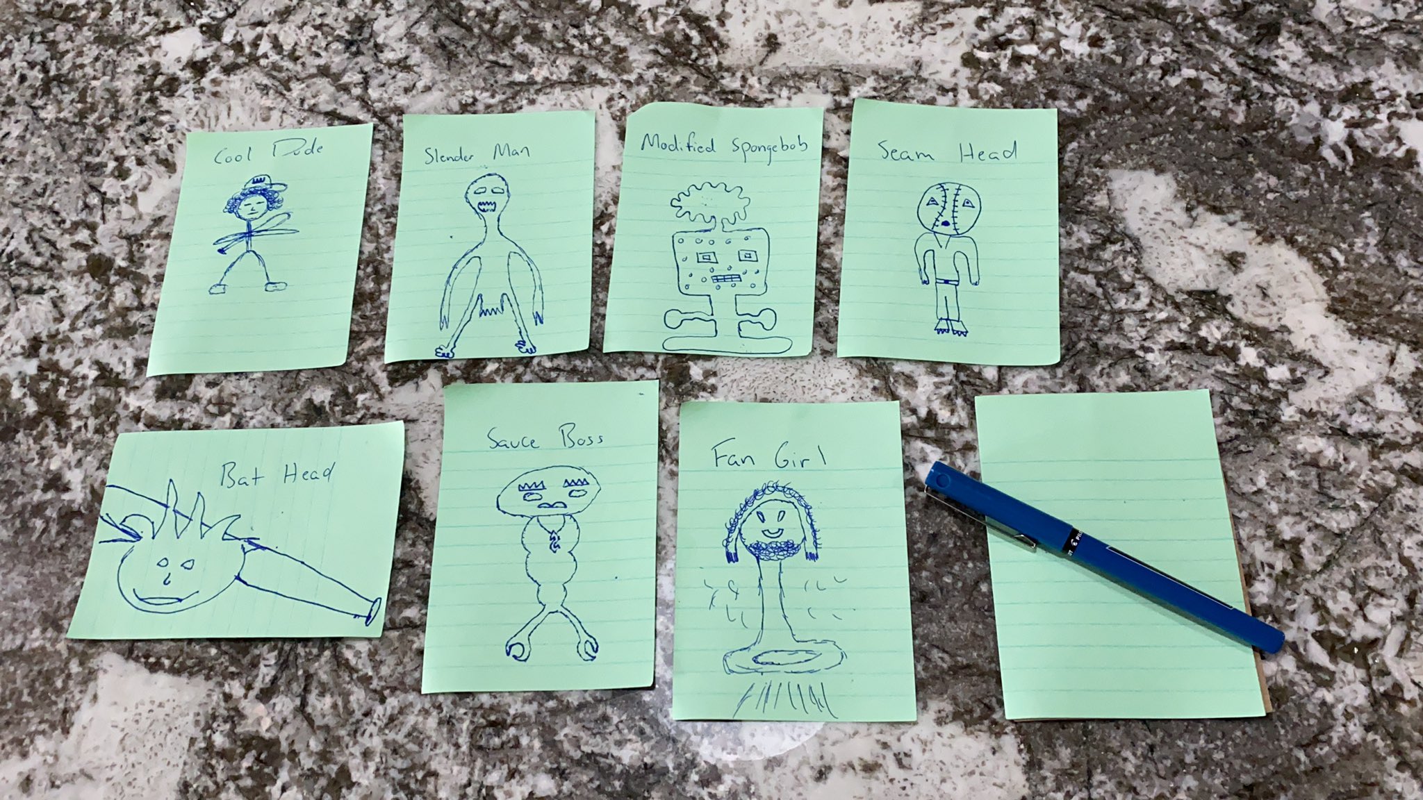 Slender Man Spongebob