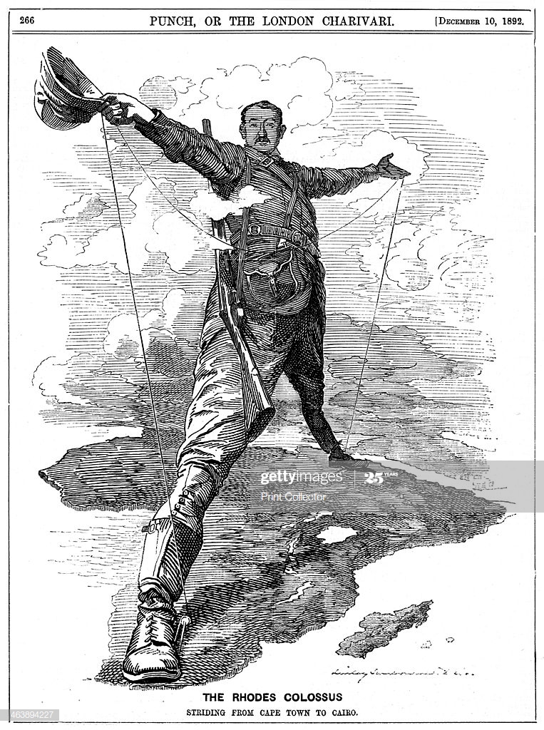 British Colonialism Cartoon