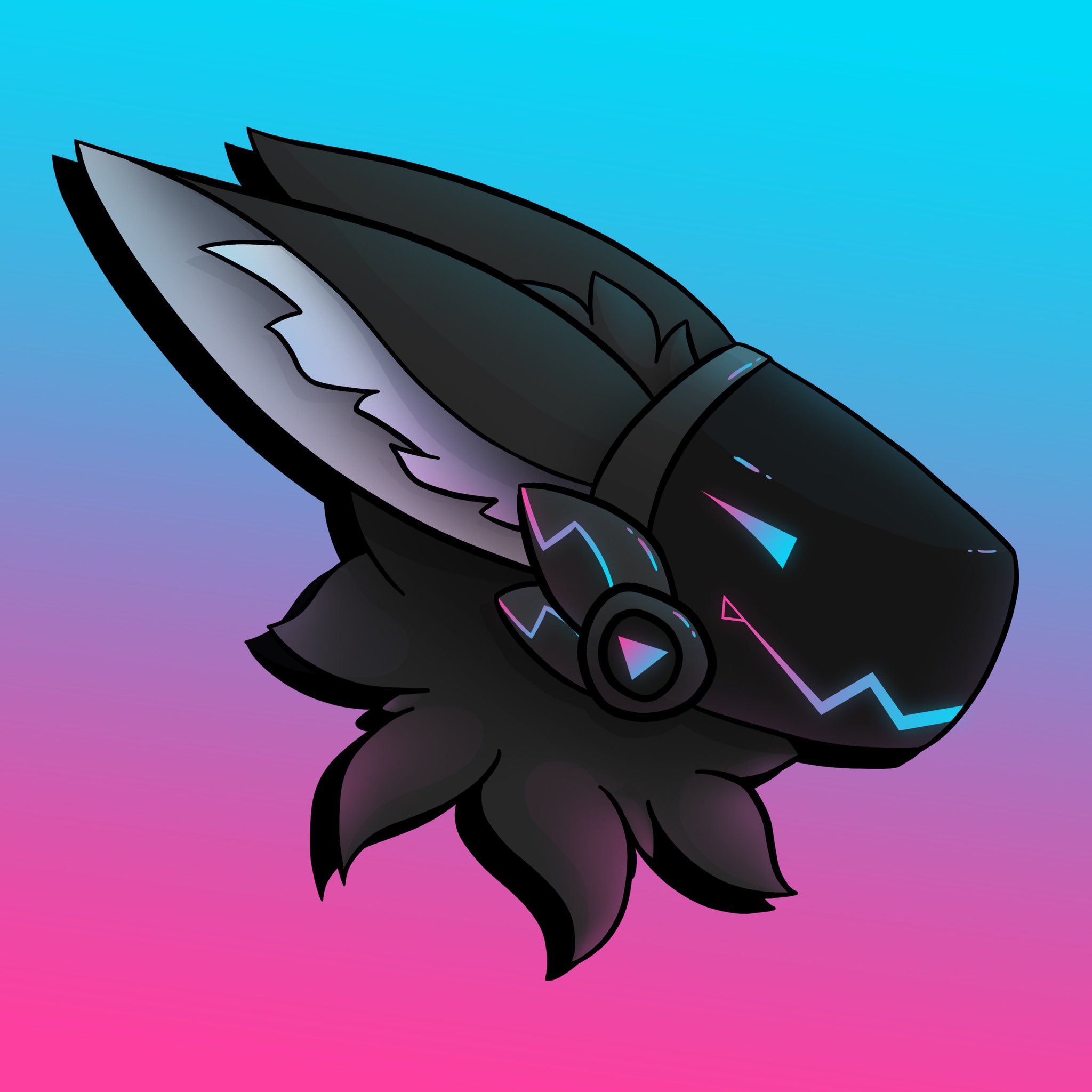 Bowman on Twitter: "Some gift art for @JtingF! He has probably the coolest protogen helmet I’ve ...